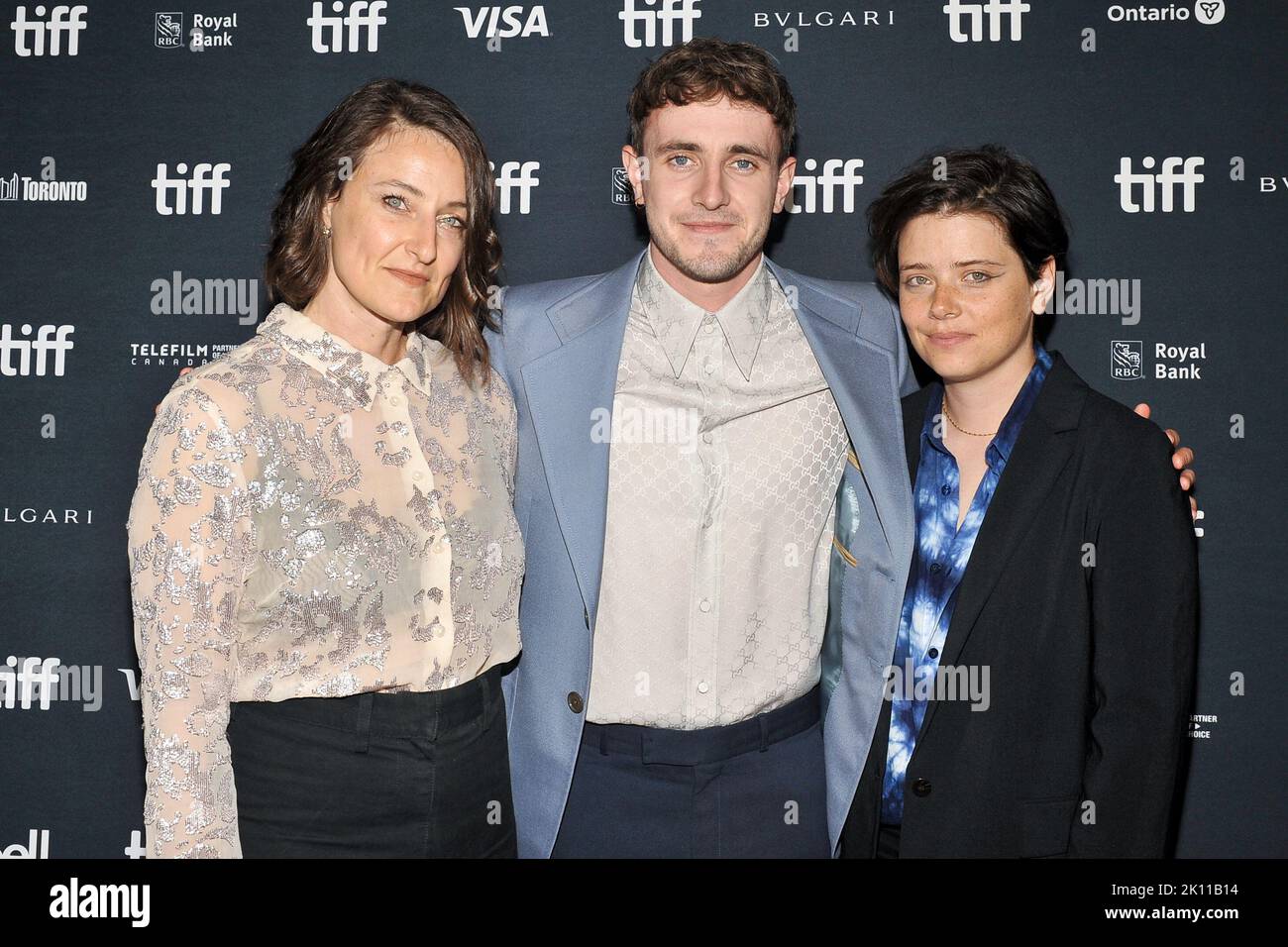 12 September 2022 - Toronto, Ontario, Canada - Adele Romanski, Paul ...