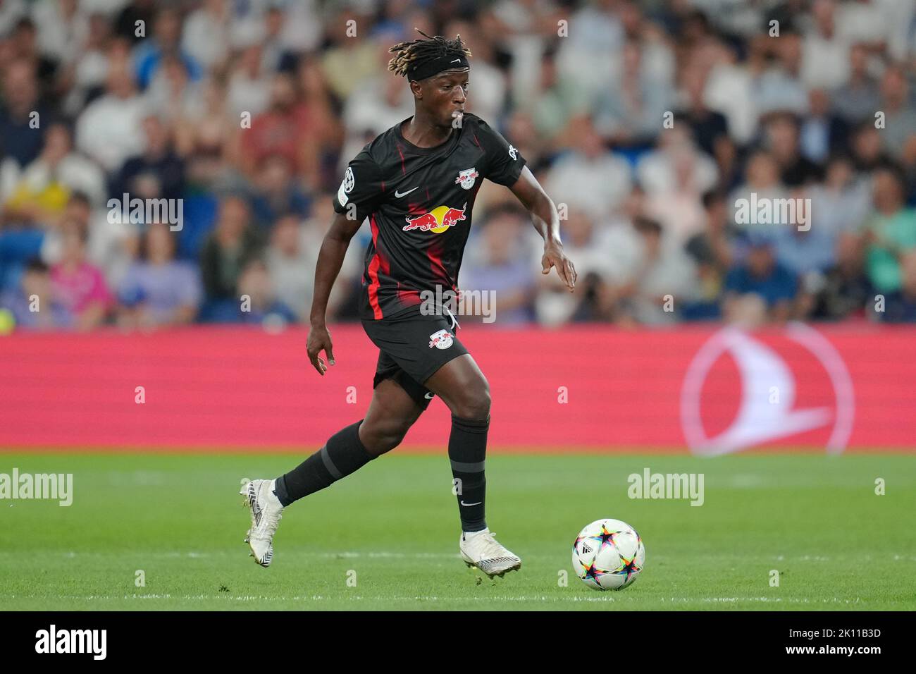 Amadou Haidara of RB LeipzigAmadou Haidara of RB Leipzig during the ...