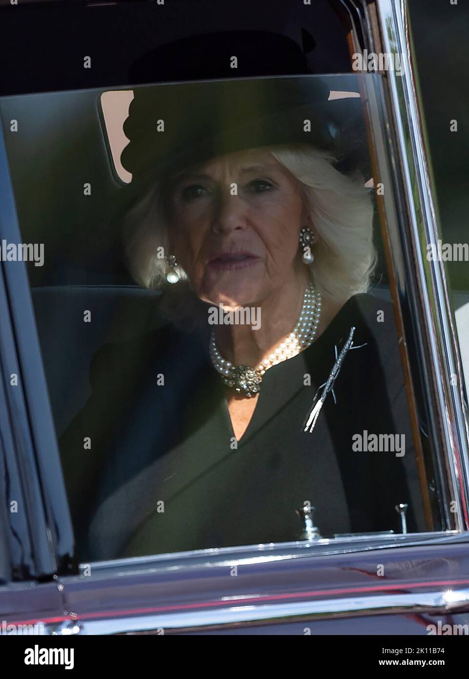 London, UK. 14th Sep, 2022. September 14th, 2022. London, UK. King Charles III and Camilla ...