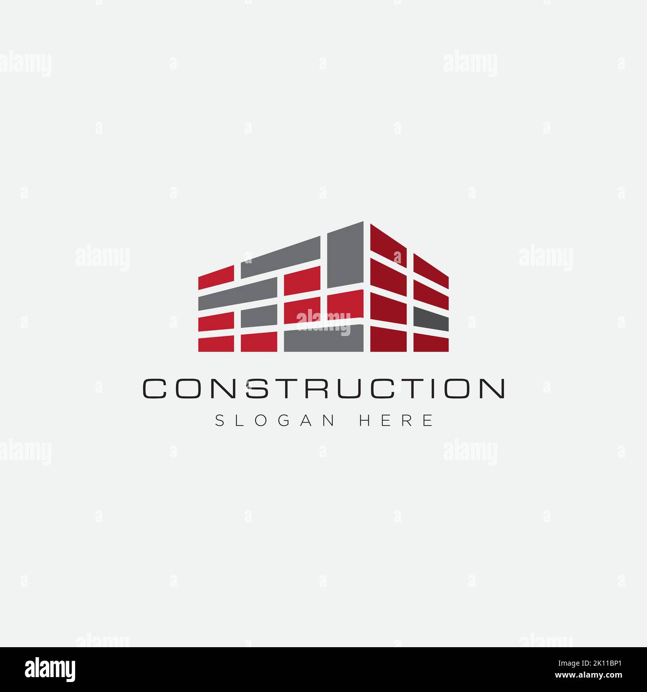 Construction logo design template. Creative architect house icon vector ...