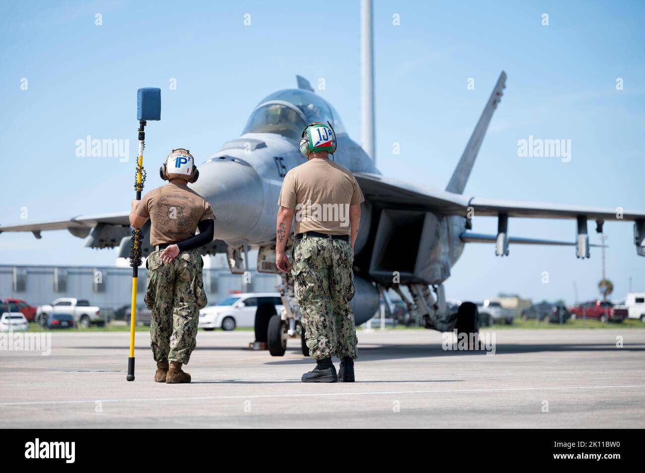 U.S. Sailors with Strike Fighter Squadron (VFA) 2, Naval Air Station ...