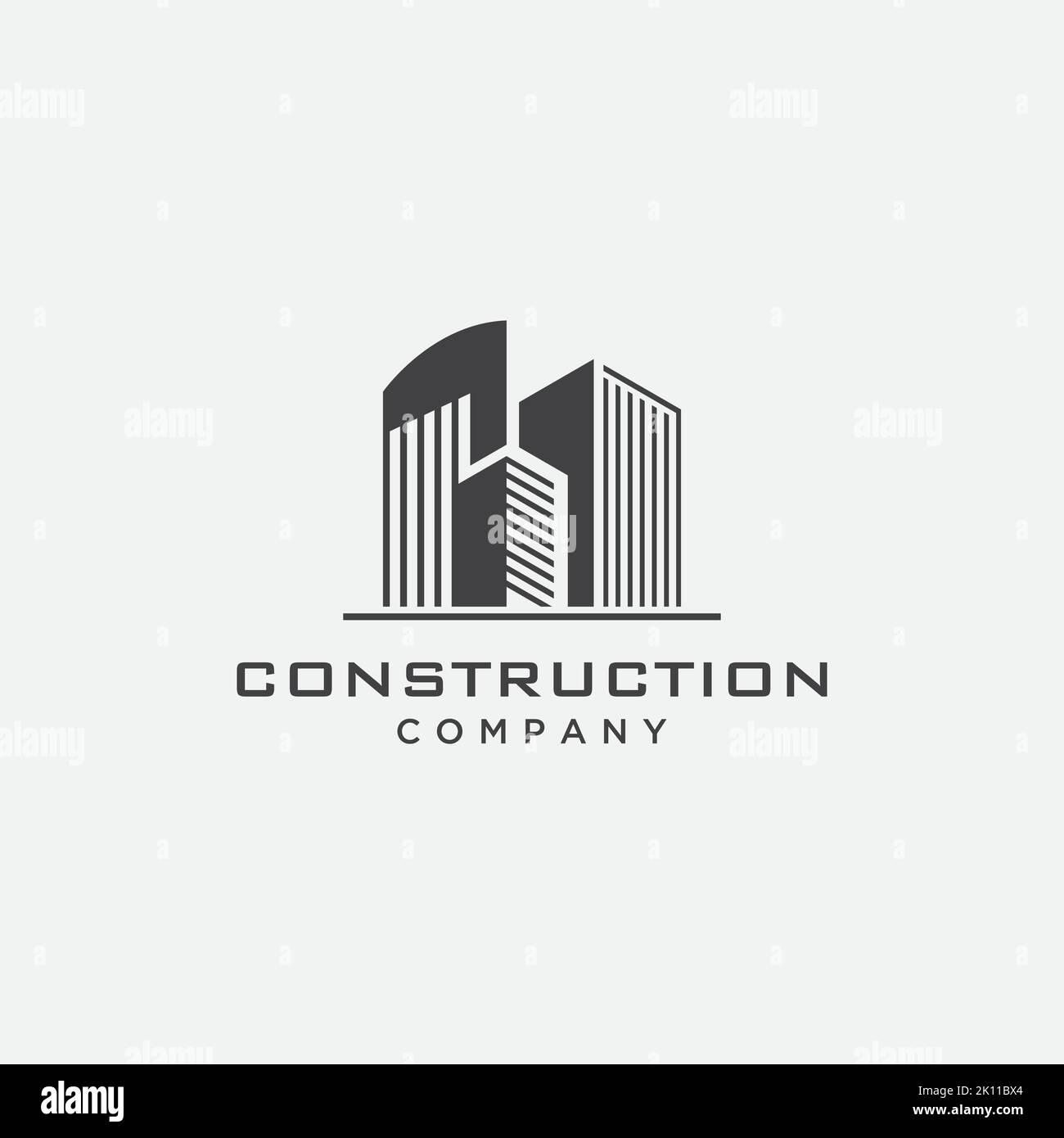 Architect construction vector logo Stock Vector Images - Alamy