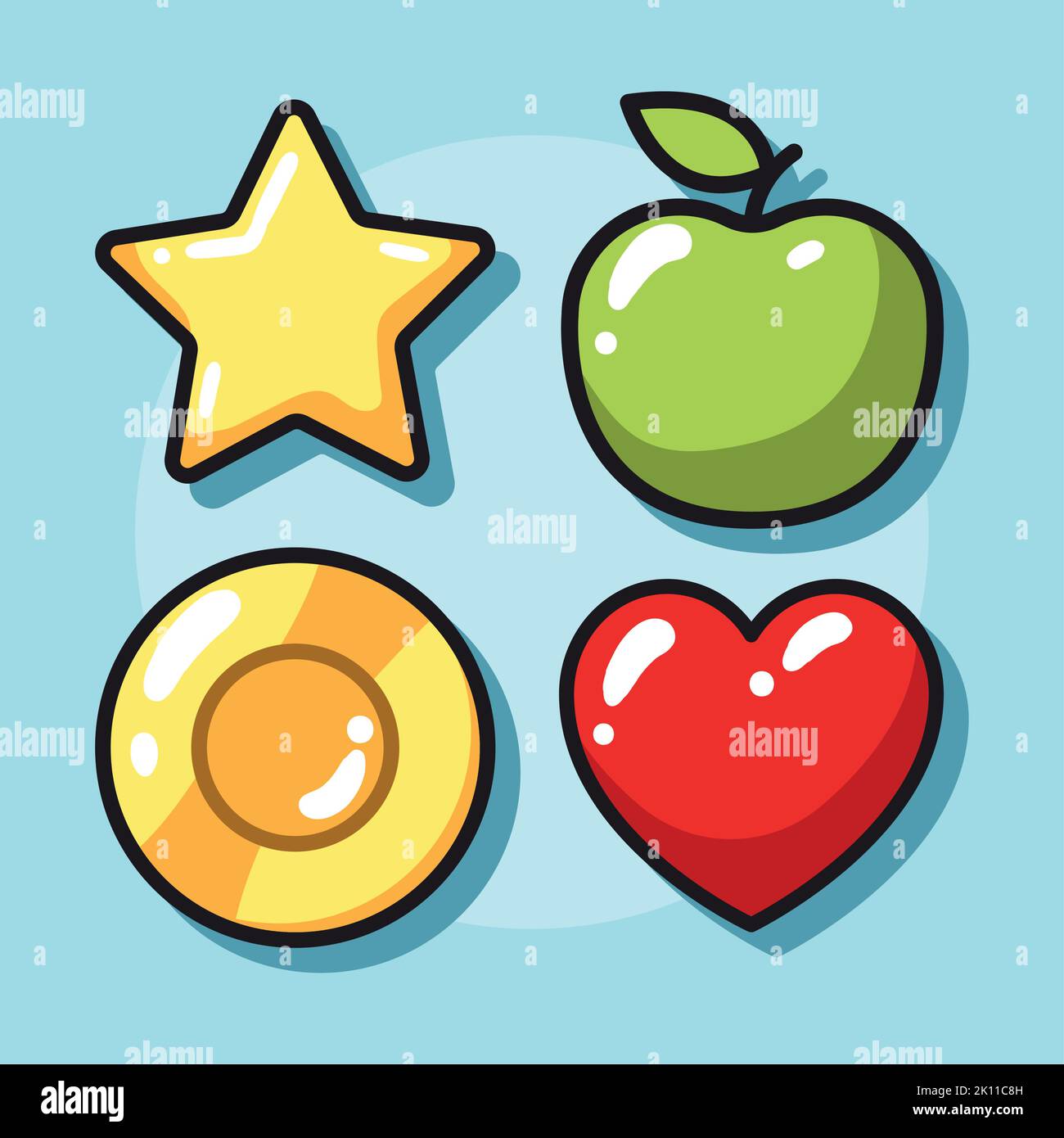 icons video game Stock Vector Image & Art - Alamy