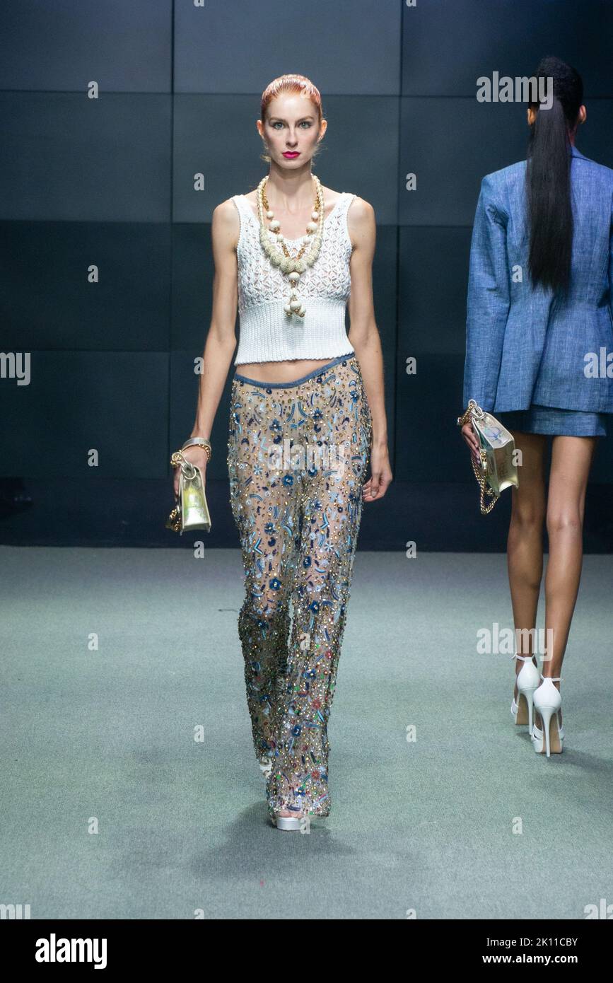 Models walk the Frederick Anderson NYFW SS23 Runway Show at Moonlight ...
