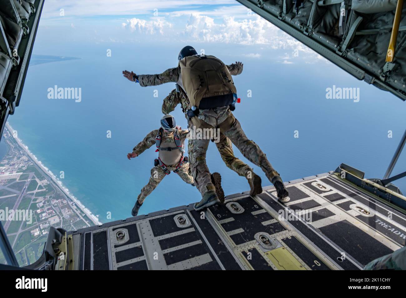 Lt. Col. Jim Sluder, 10th Air Force personnel recovery division combat ...