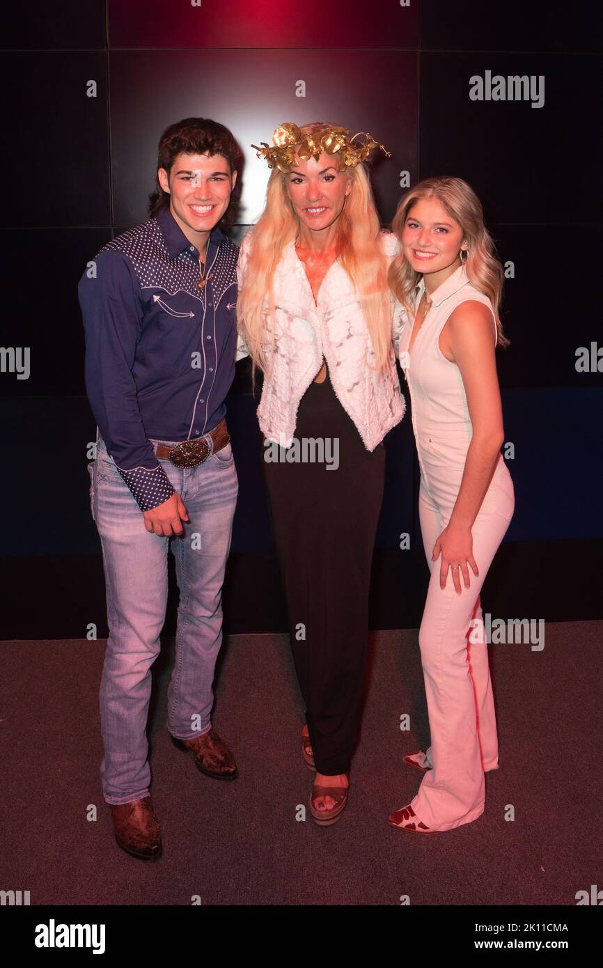 Joey Defeo, Luciana Pampalone and Juna Defeo attend the Frederick ...