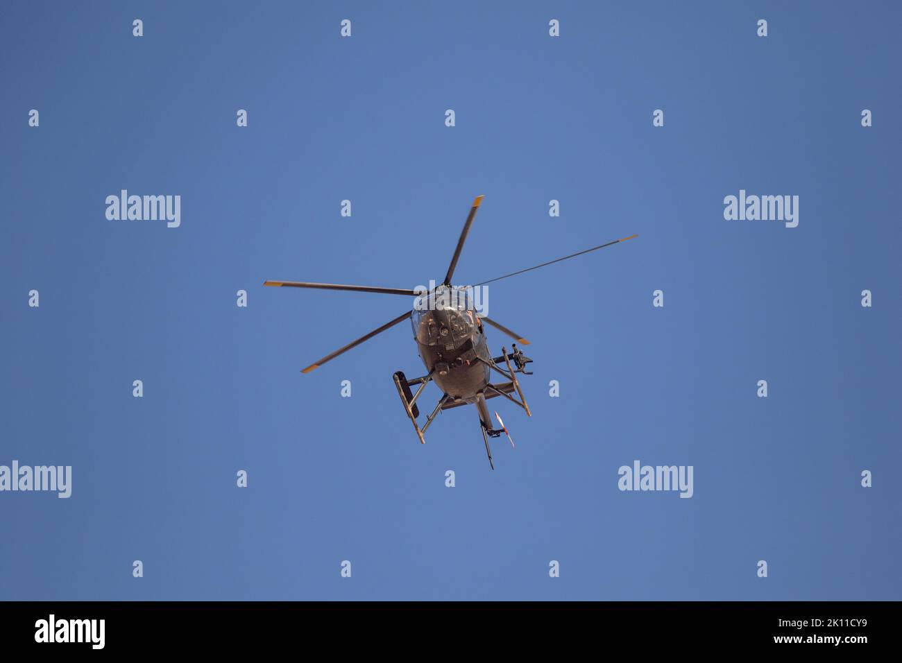 Jordanian Armed Forces conduct air maneuvers and attack with the AH-6 ...