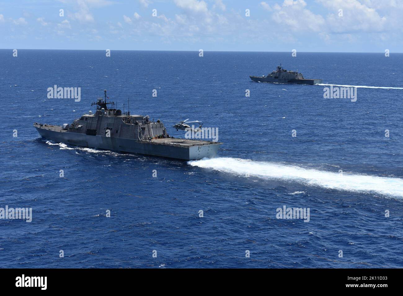 220910-N-N3764-2003 Caribbean Sea - (Sept. 10, 2022) — An MH-60s Sea ...