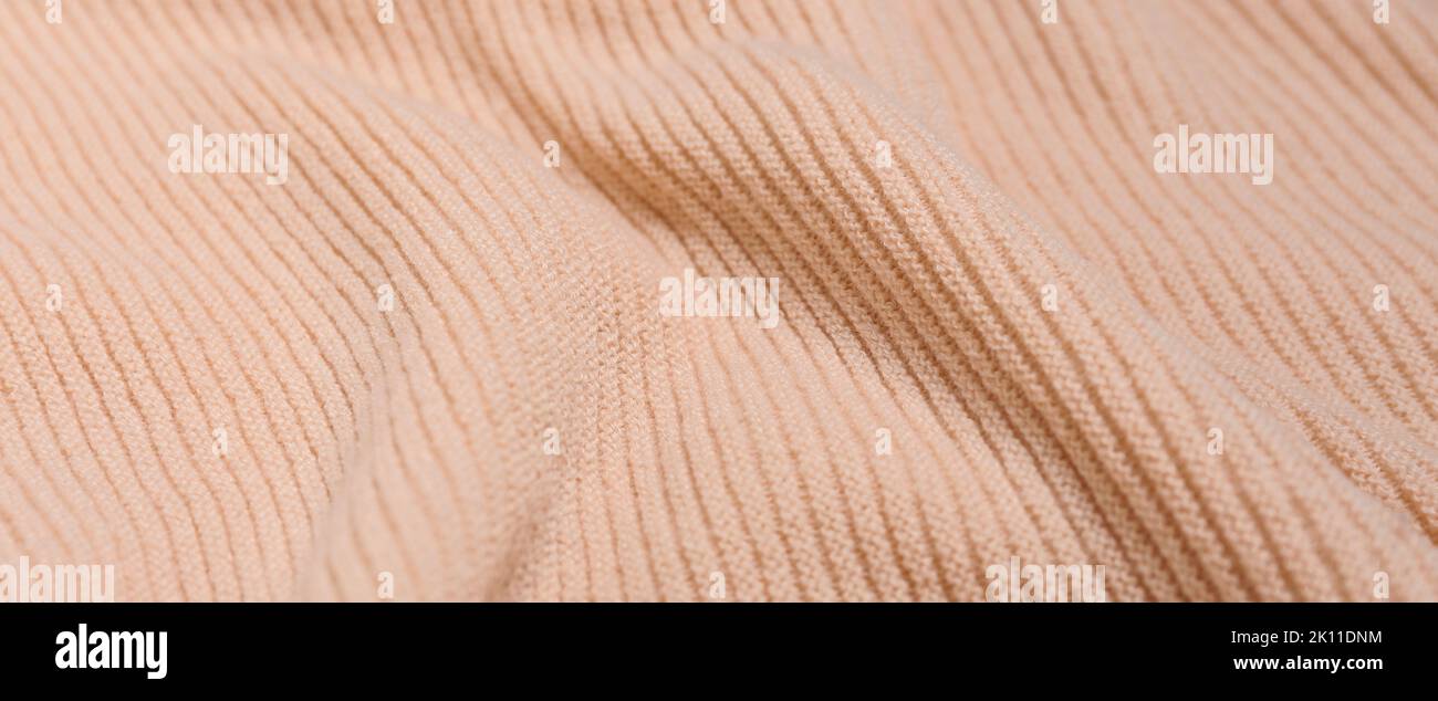 Texture of soft knitted fabric, closeup Stock Photo - Alamy