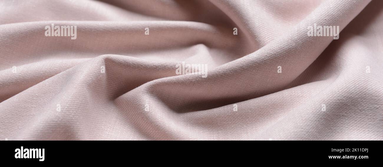 Light beige fabric hi-res stock photography and images - Alamy