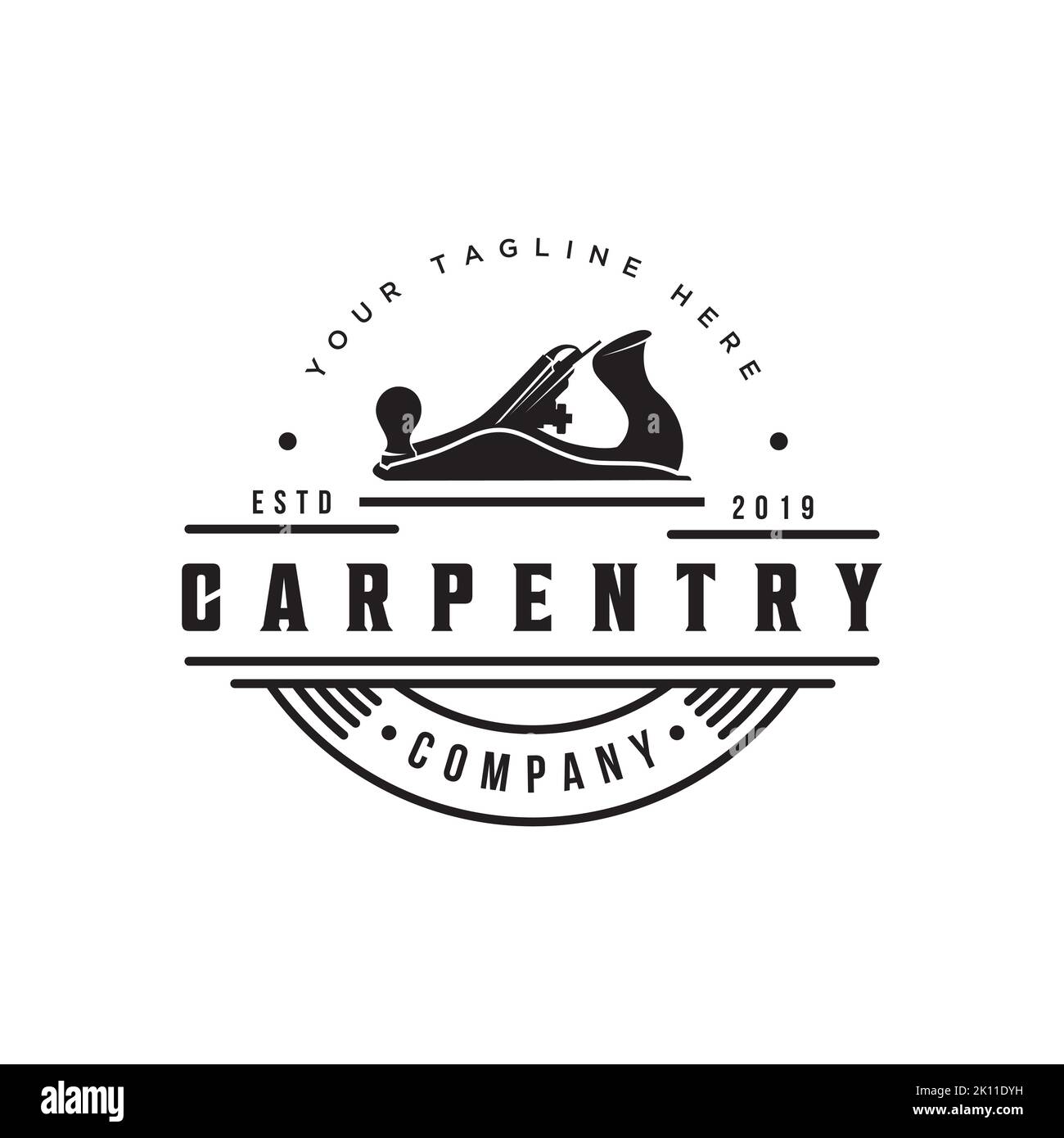 wood working symbol logo design. Creative icon for carpentry company ...
