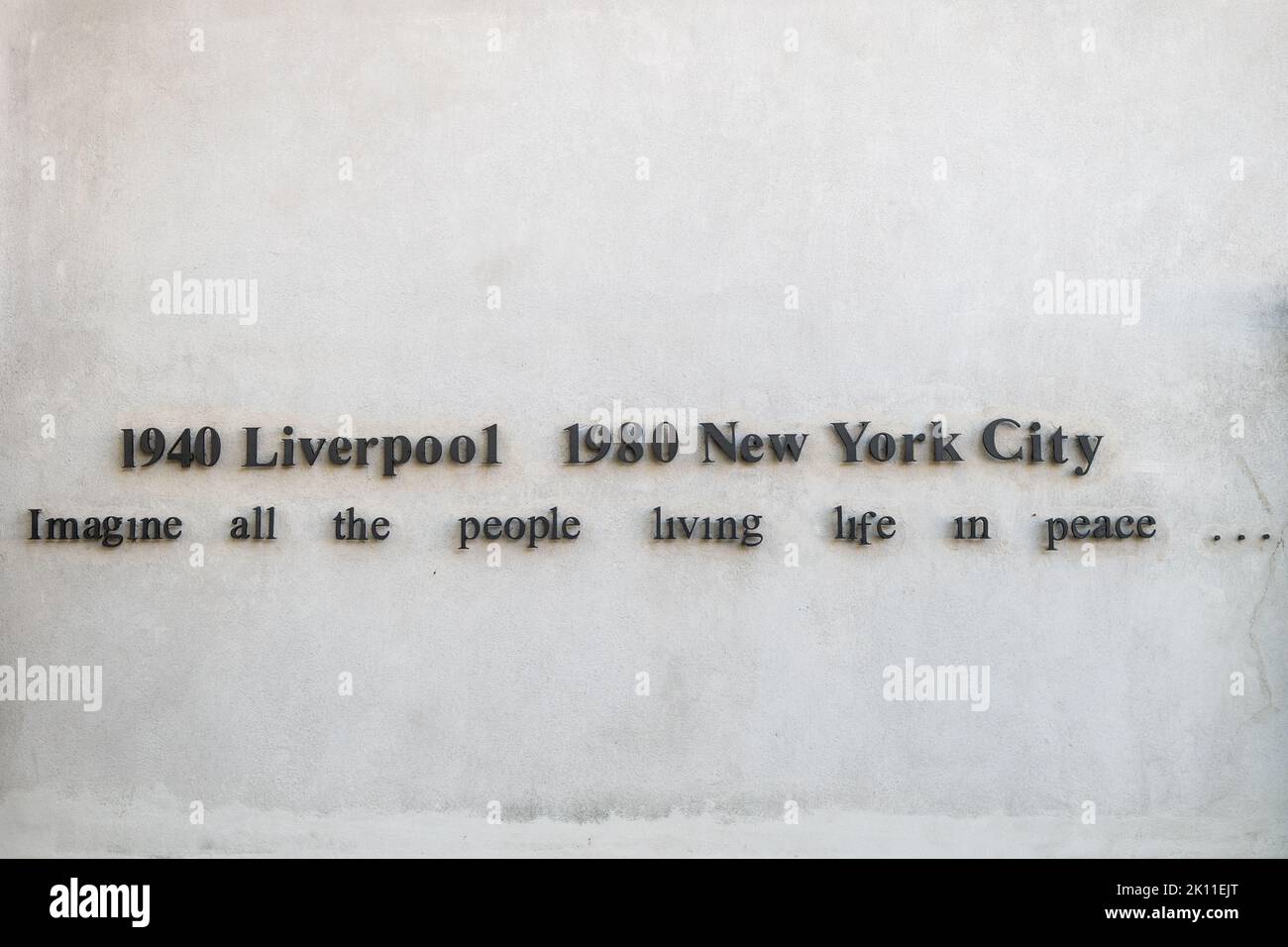 Imagine All The People Living Life In Peace John Lennon