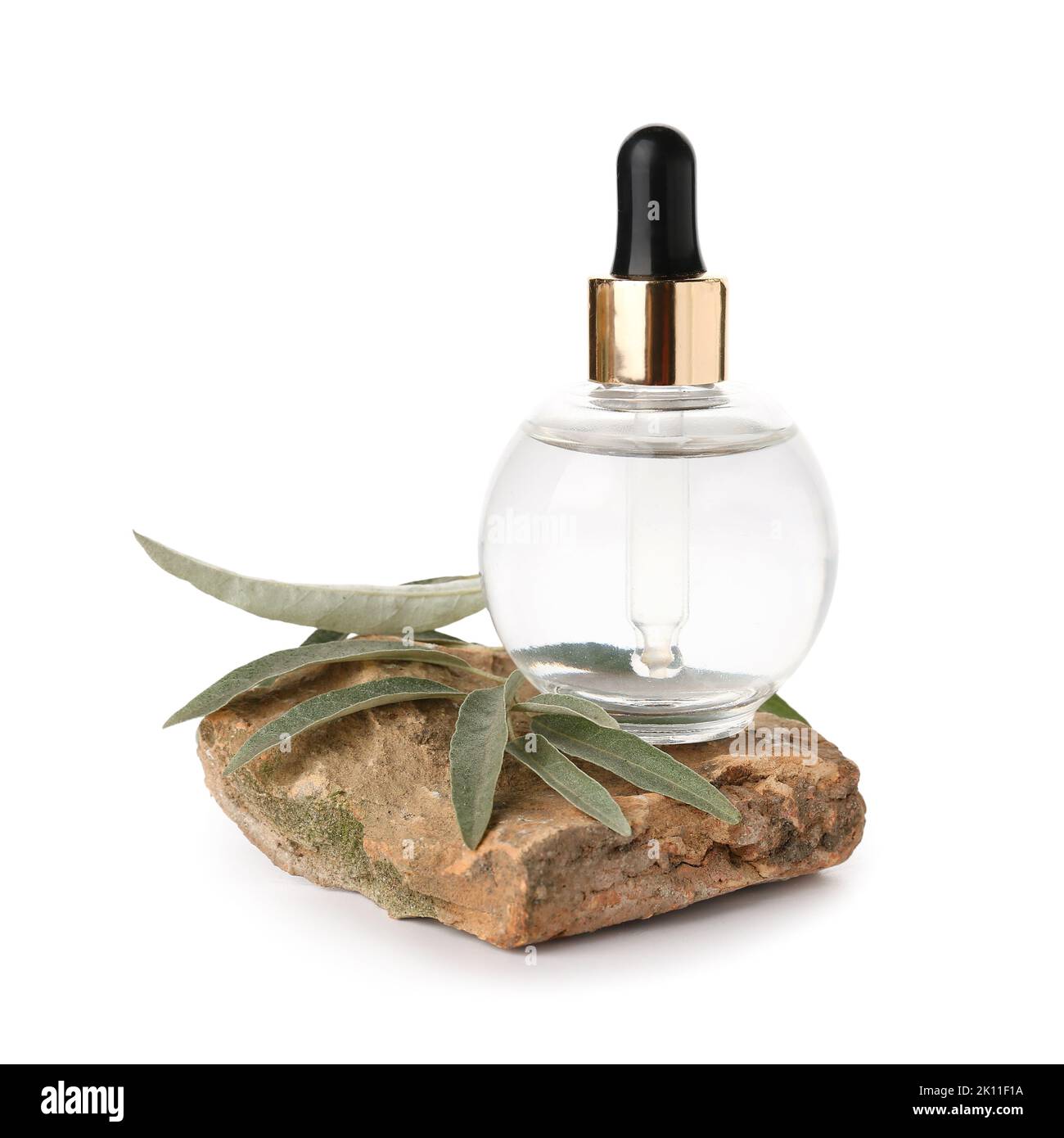 Bottle cosmetic product olive Cut Out Stock Images & Pictures - Alamy