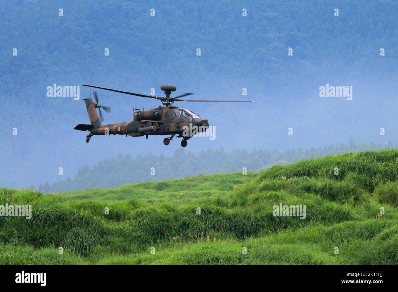 AH-64D Apache Longbow of JGSDF Stock Photo - Alamy