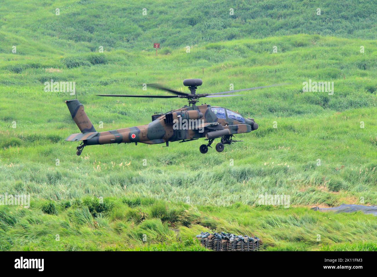 AH-64D Apache Longbow of JGSDF Stock Photo - Alamy