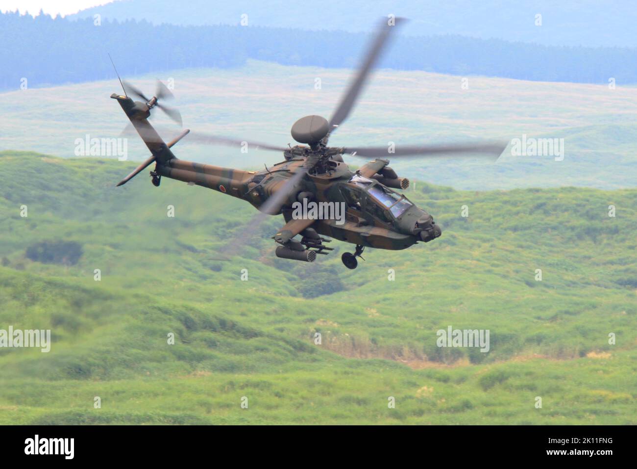 AH-64D Apache Longbow of JGSDF Stock Photo - Alamy