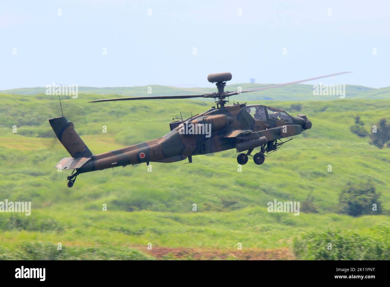 AH-64D Apache Longbow of JGSDF Stock Photo - Alamy