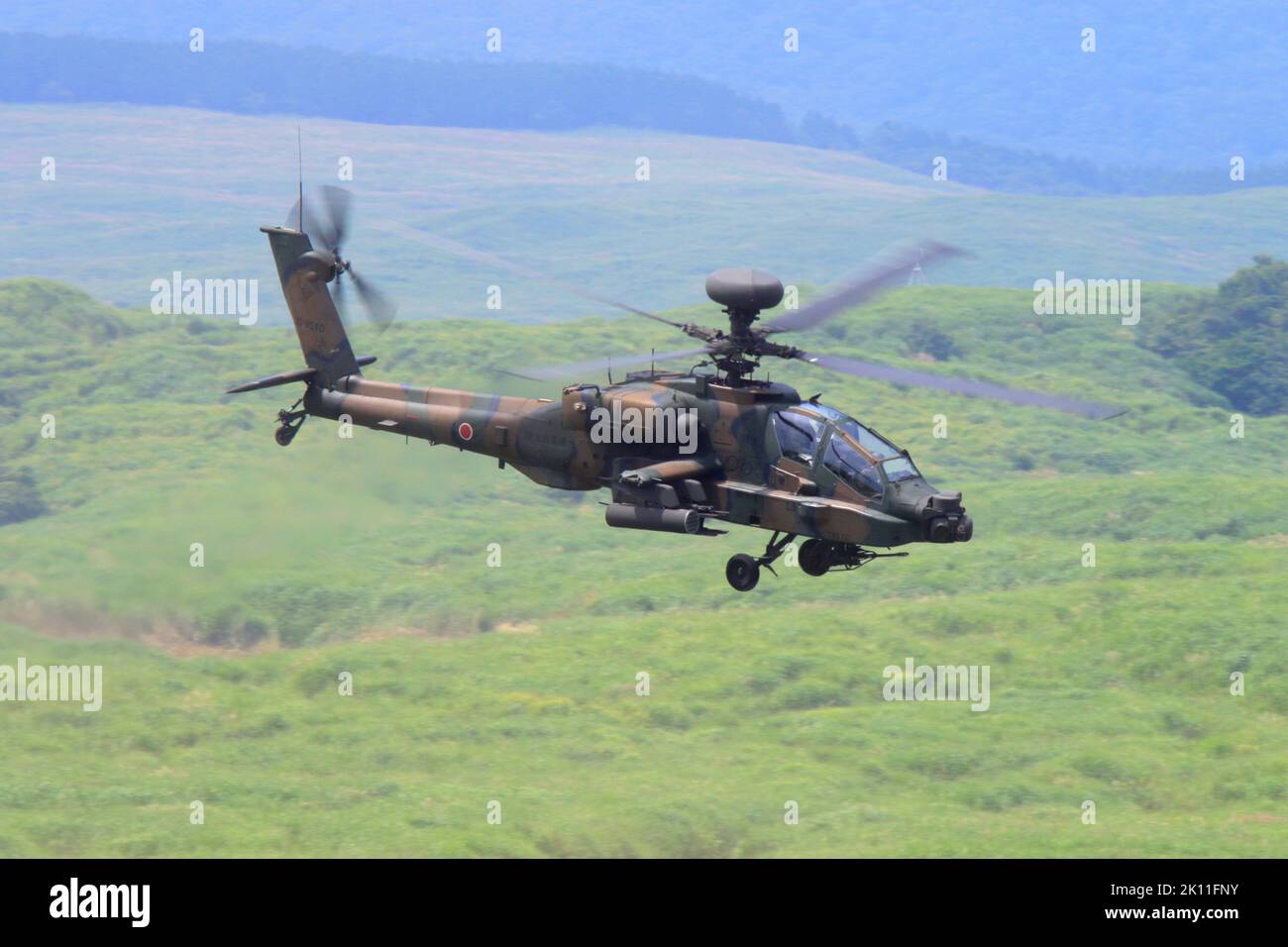 AH-64D Apache Longbow of JGSDF Stock Photo - Alamy