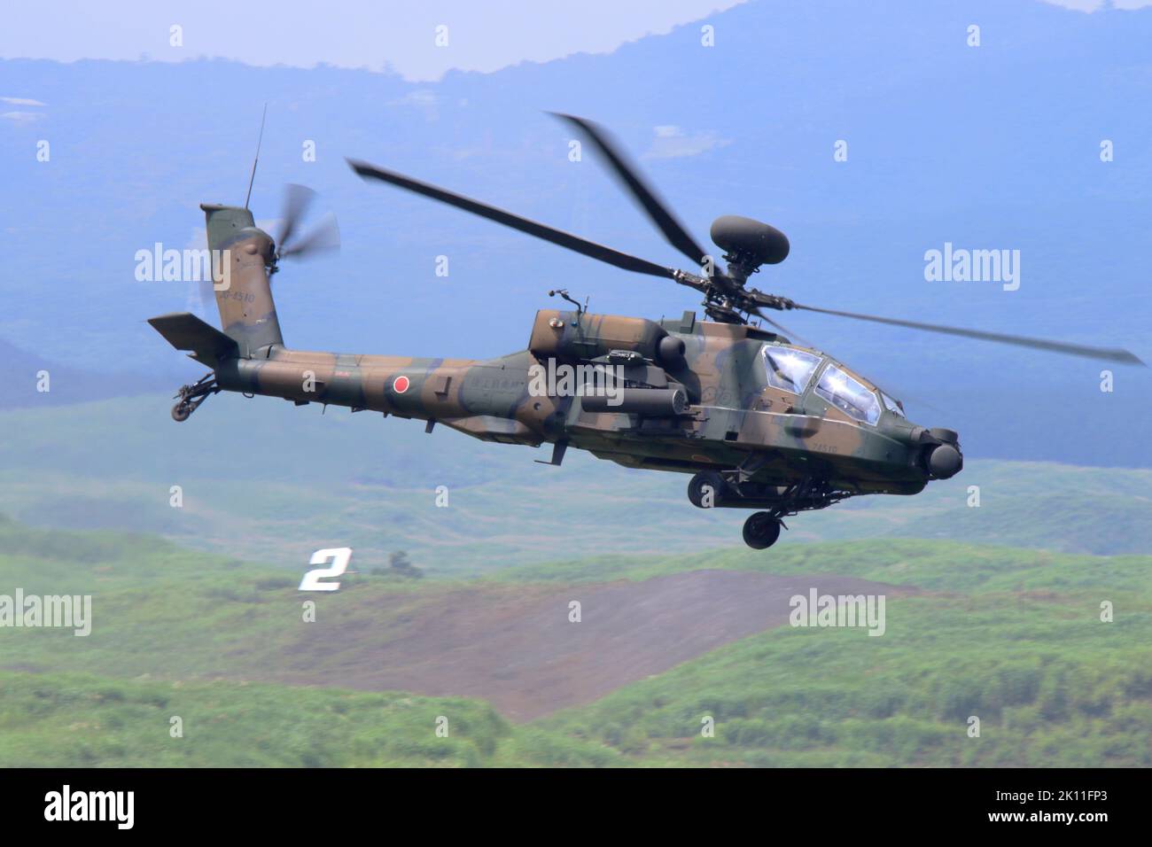 AH-64D Apache Longbow of JGSDF Stock Photo - Alamy