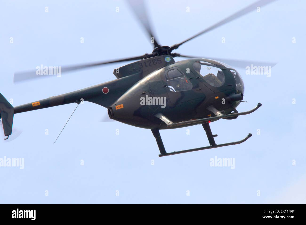 OH-6 Helicopter of JGSDF Stock Photo - Alamy