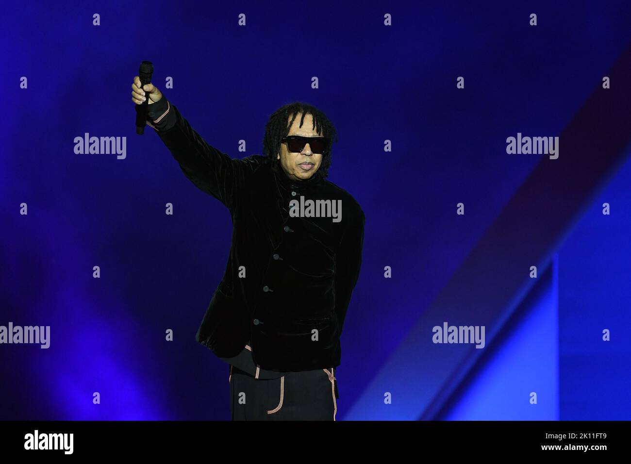 Rio de Janeiro, Brazil,September 10, 2022. Singer Djavan, during his ...