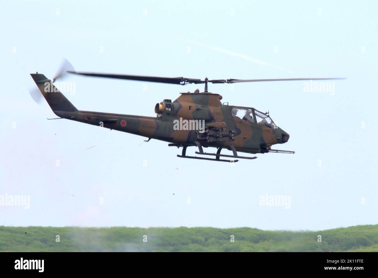AH-1 Cobra Attack Helicopter of JGSDF Stock Photo - Alamy