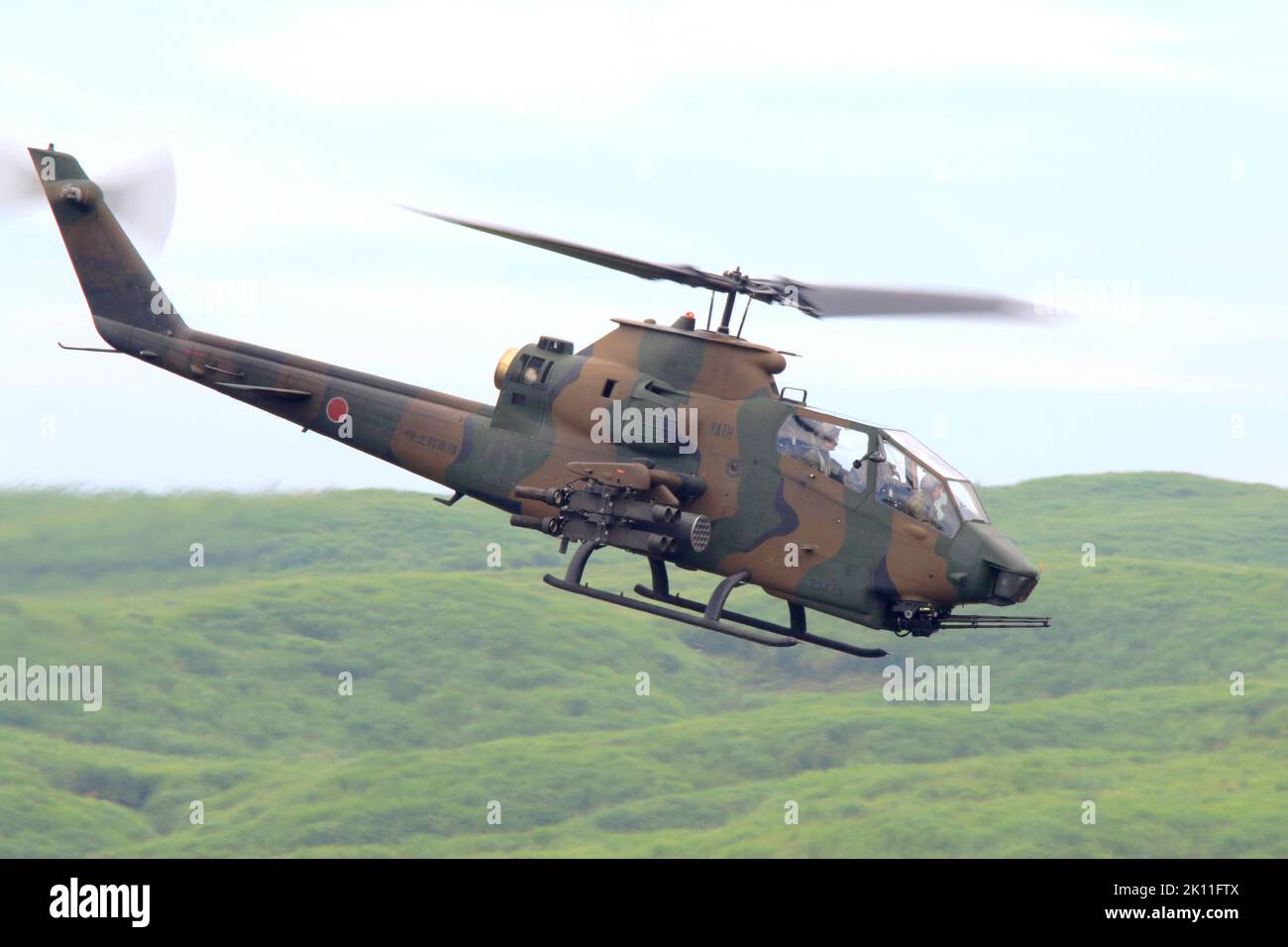 AH-1 Cobra Attack Helicopter of JGSDF Stock Photo - Alamy