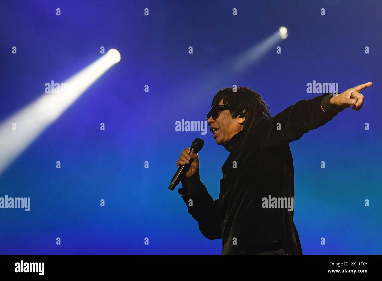 Rio de Janeiro, Brazil,September 10, 2022. Singer Djavan, during his ...