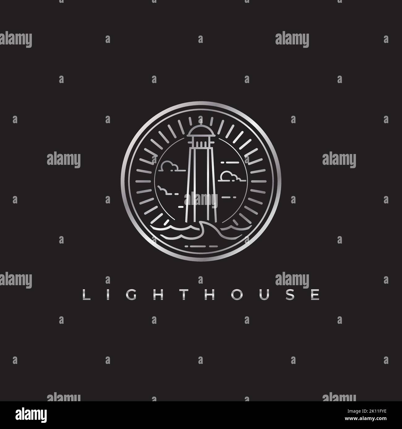 Navigation light concept Stock Vector Images - Alamy