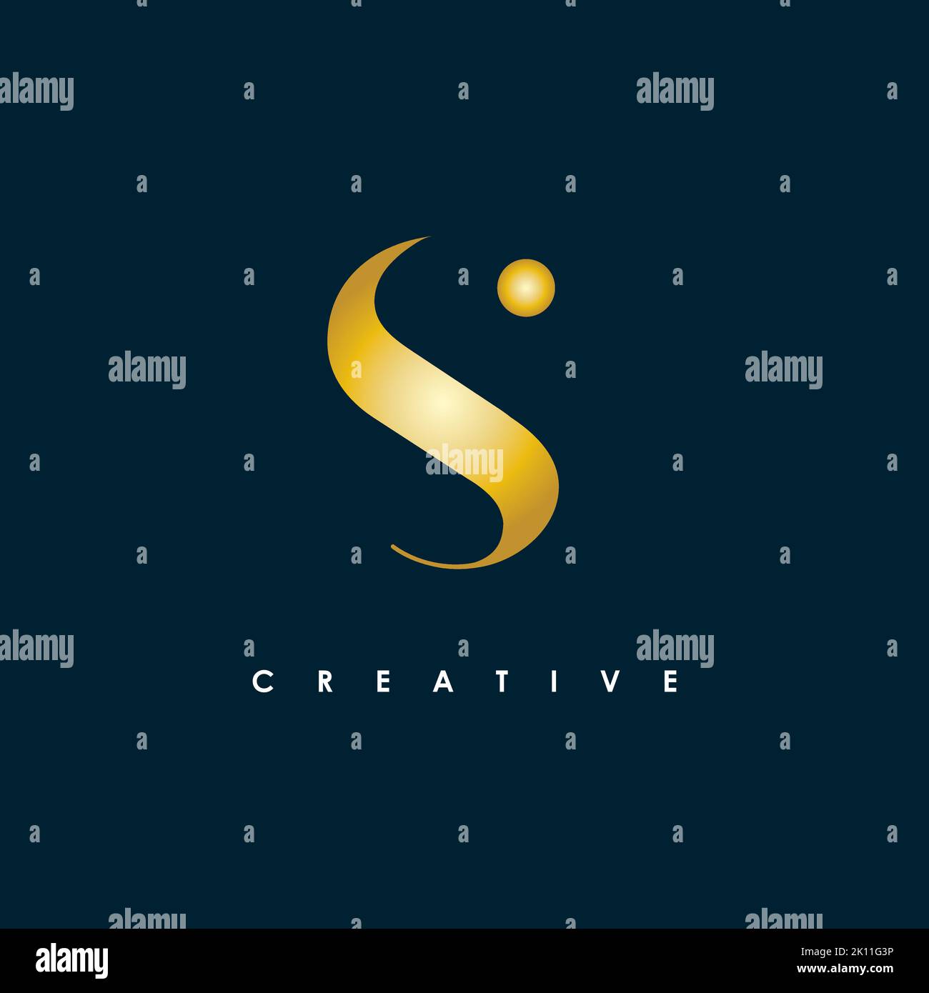 initial letter S logo design template. Creative letter S for business ...