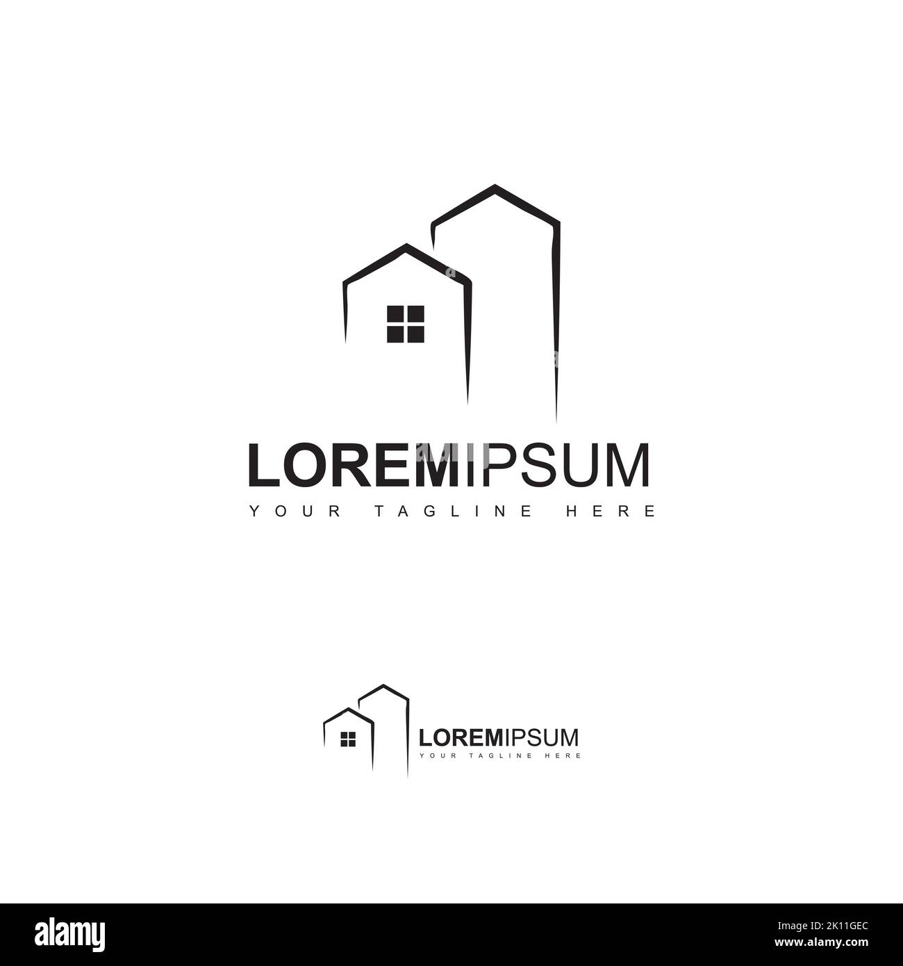 Real estate logo design. roof symbol vector Stock Vector Image & Art ... Real estate logo design. roof symbol vector Stock Vector Image & Art ...