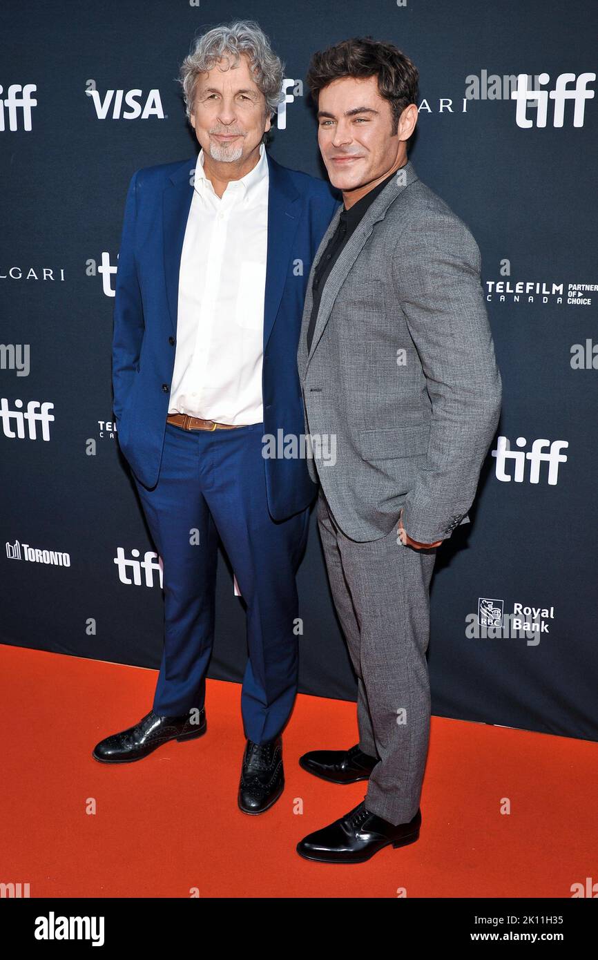 13 September 2022 - Toronto, Ontario, Canada - Peter Farrelly, Zac ...