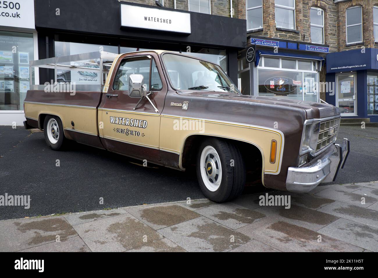 NEWQUAY CORNWALL UK 09 13 22 1978 CHEVROLET K-20 SILVERADO Stock Photo ...