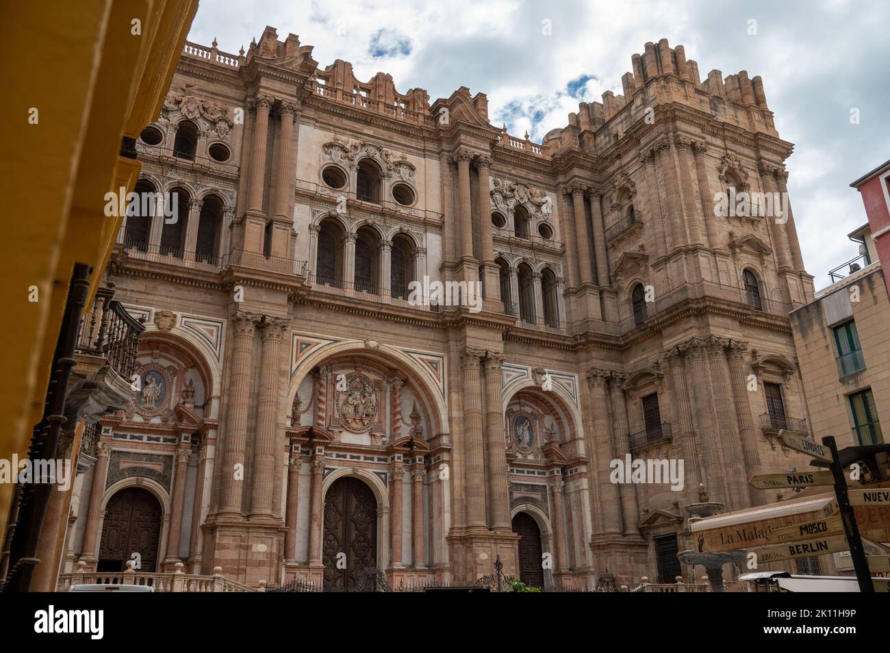 Malaga central city part hi-res stock photography and images - Alamy