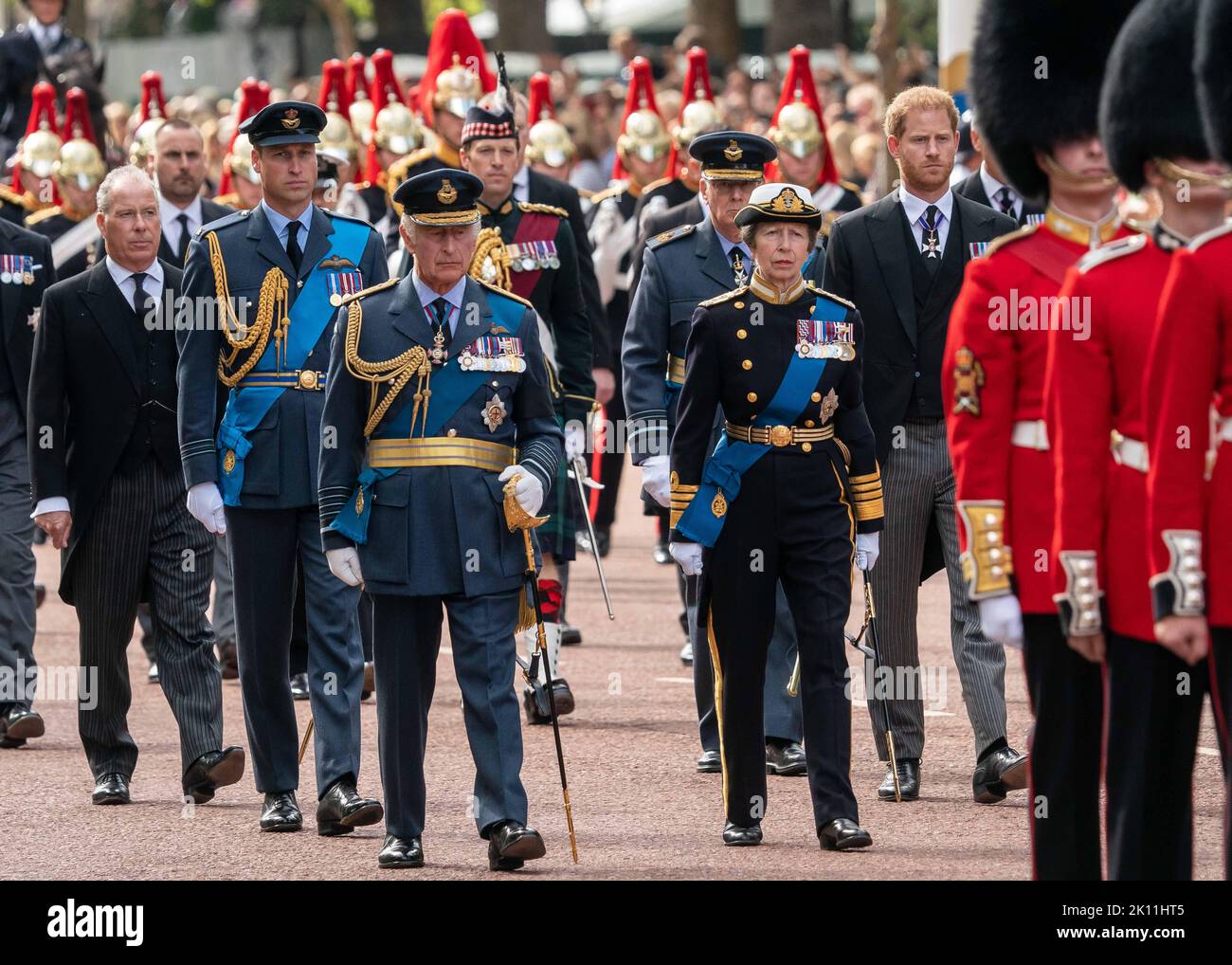 © Jeff Moore King Charles III , the Prince of Wales and the Duke of ...