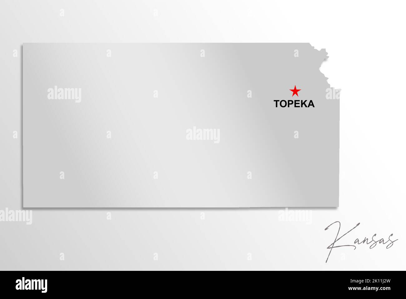 Ks map hi-res stock photography and images - Alamy