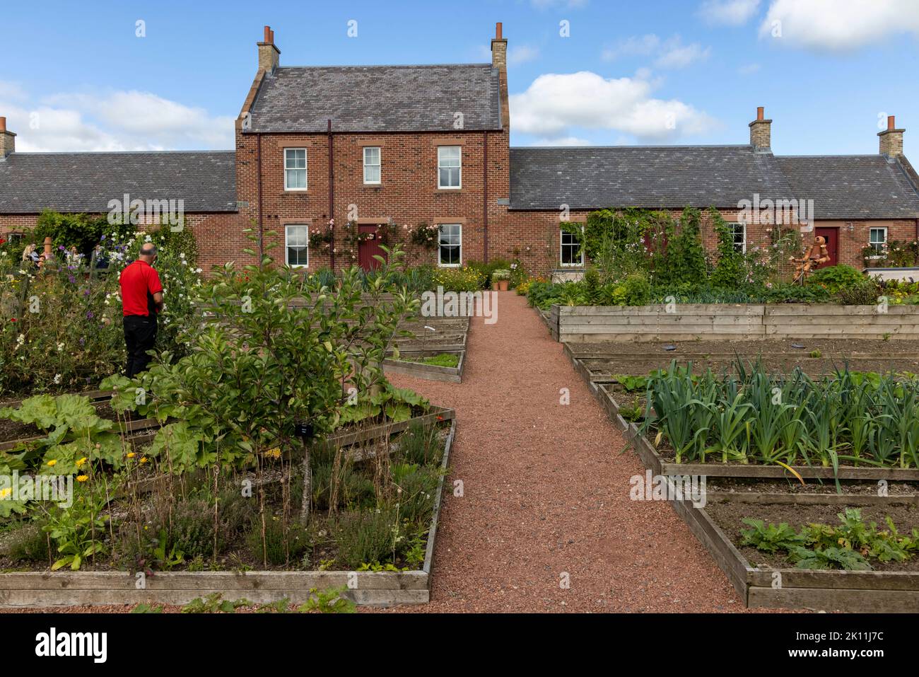 The Pierburg Building and the Kauffman Education garden, which is part ...