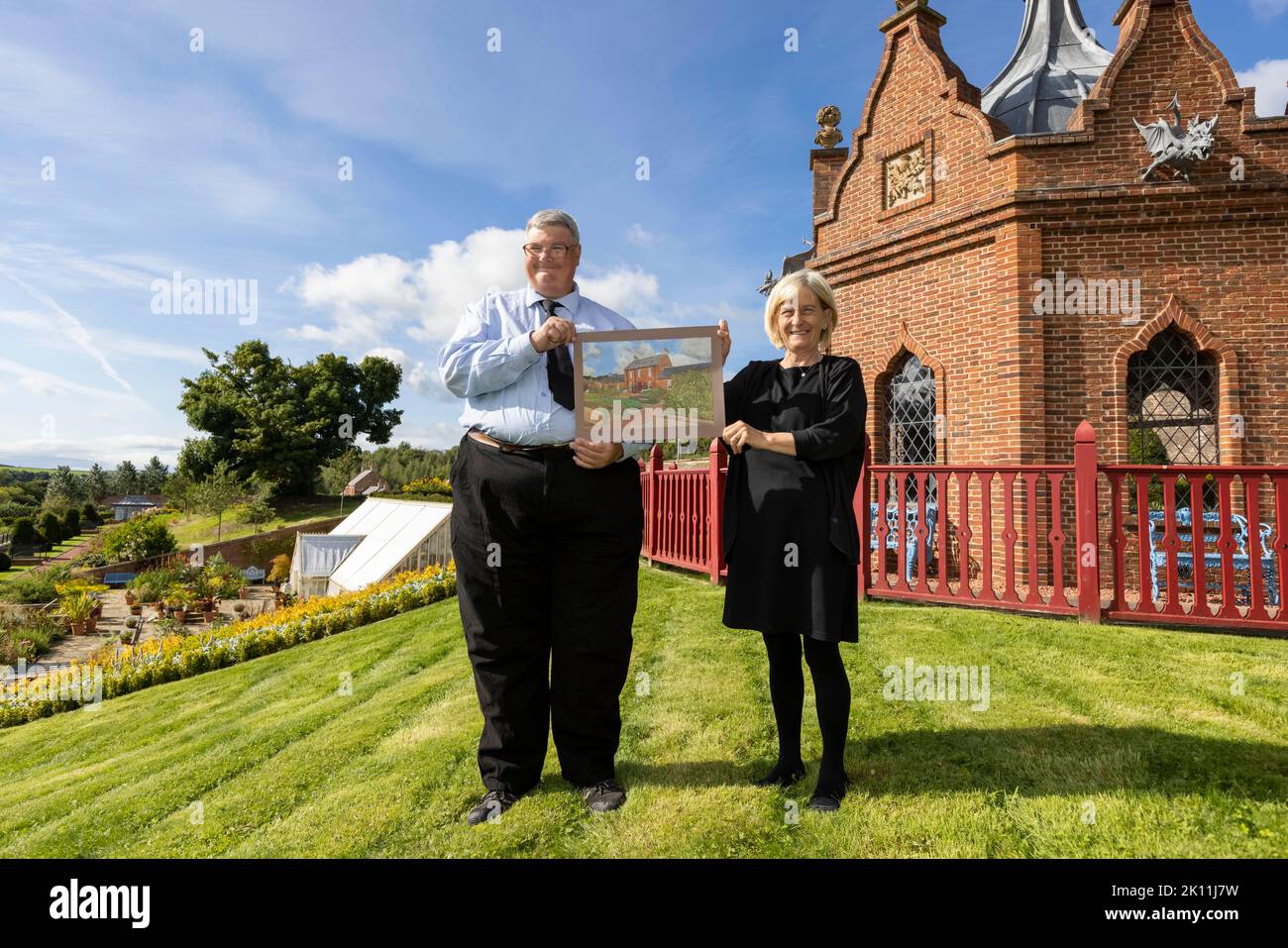 James Menhams and Maureen Preston of ‘Things Tae Dae’ at the Queen ...