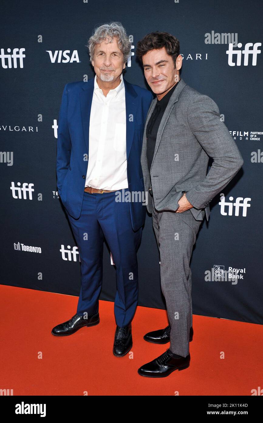 13 September 2022 - Toronto, Ontario, Canada - Peter Farrelly, Zac ...