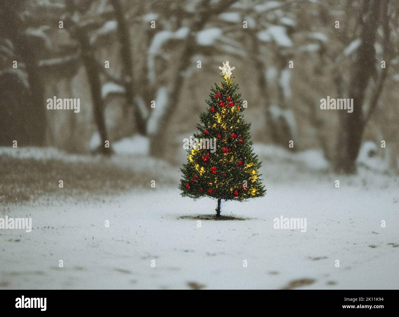 Christmas trees tree hi-res stock photography and images - Alamy