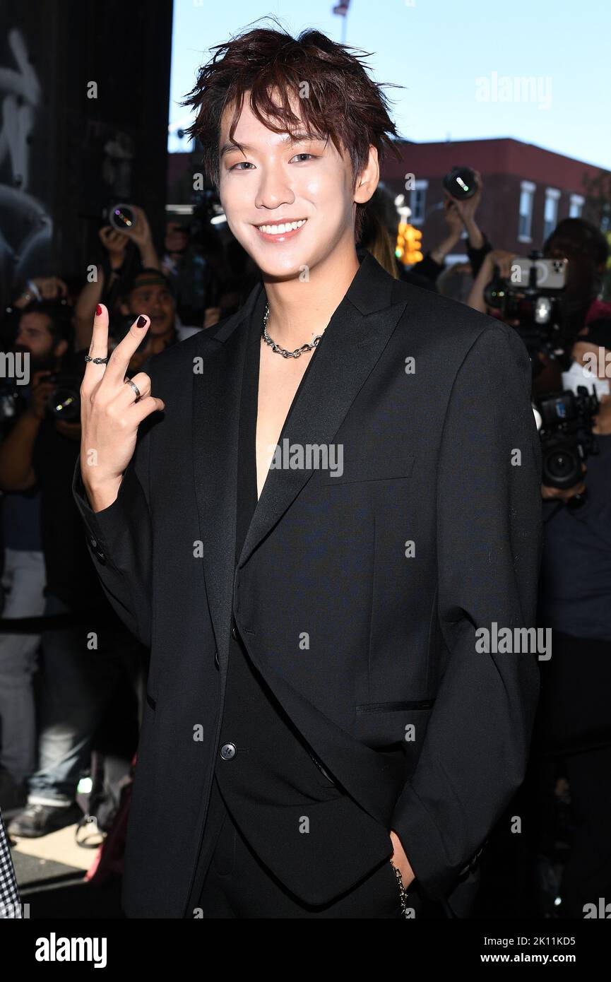 New York, USA. 14th Sep, 2022. Tony Xu attends the Michael Kors SS23 ...