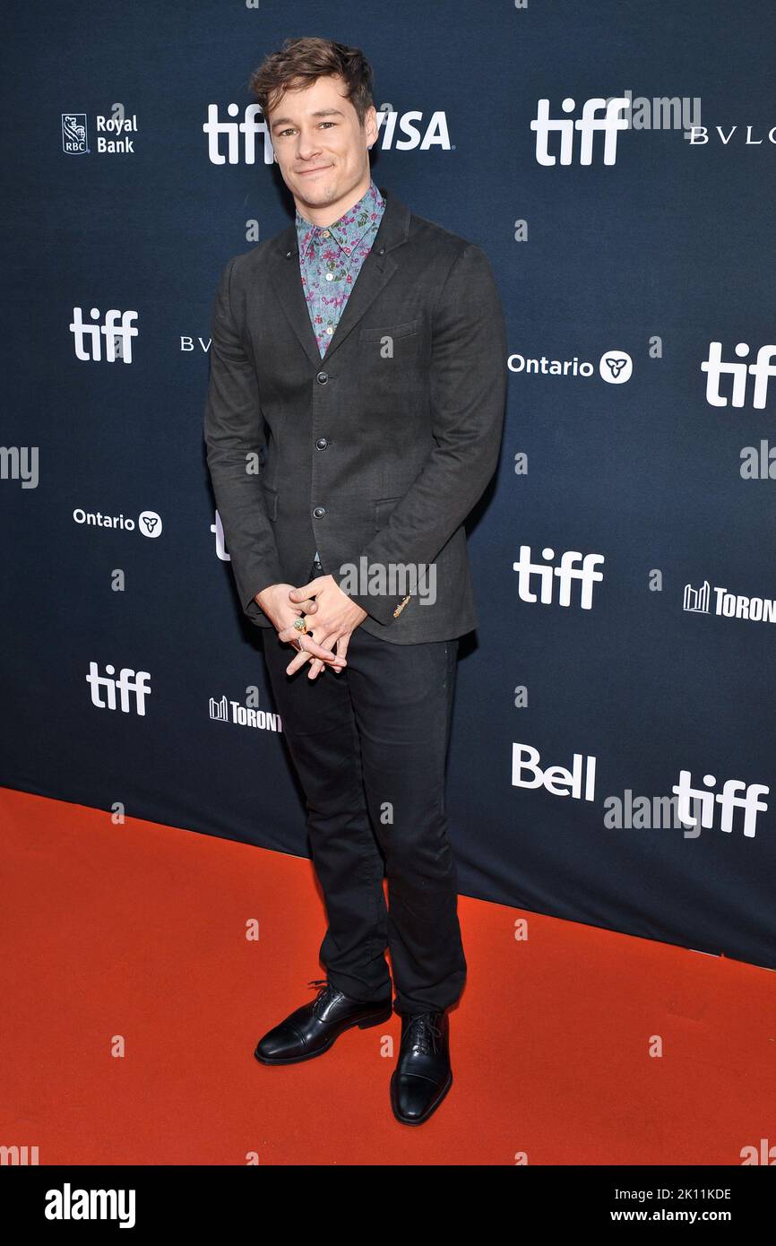 13 September 2022 - Toronto, Ontario, Canada - Kyle Allen. 2022 Toronto ...