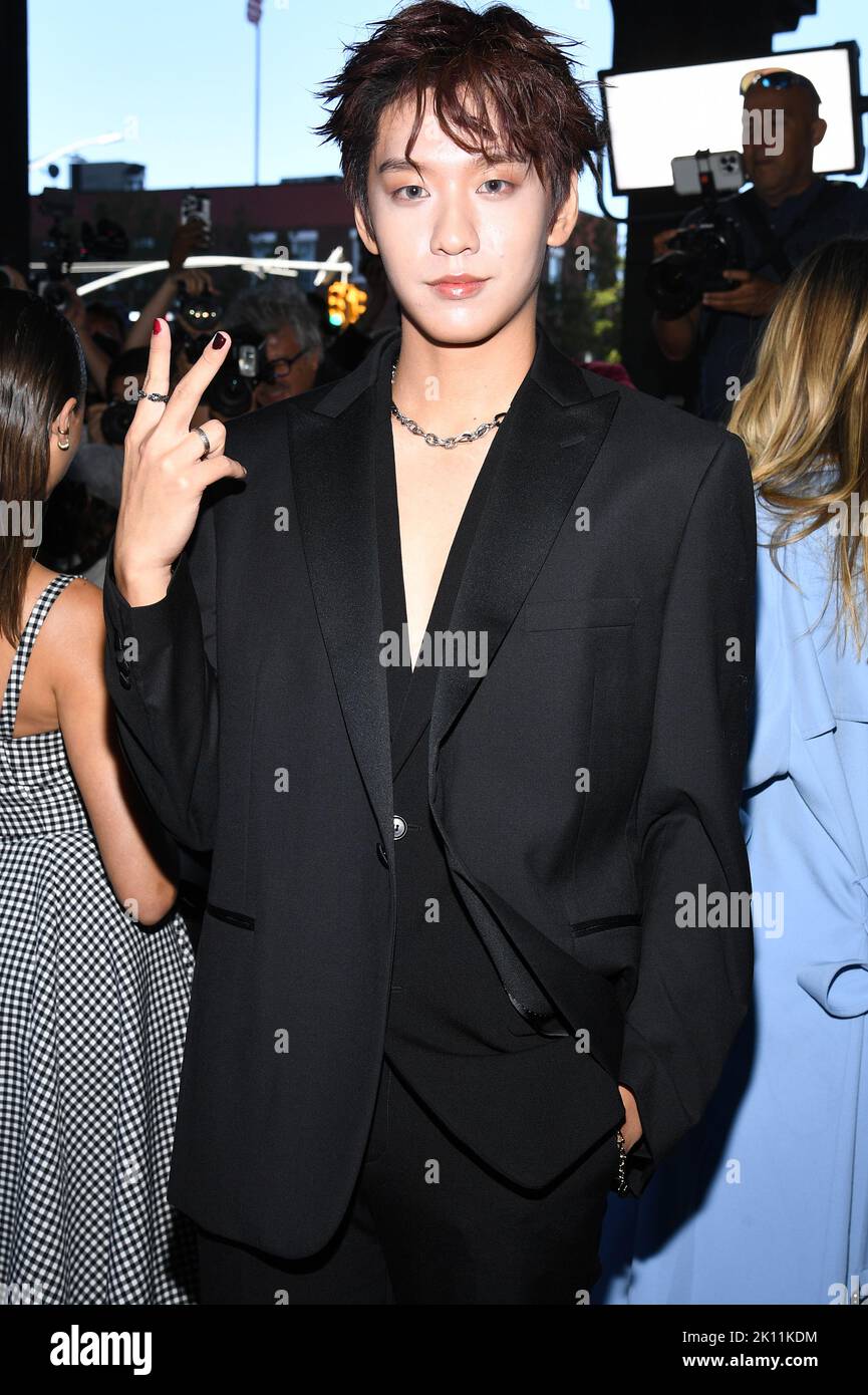 New York, USA. 14th Sep, 2022. Tony Xu attends the Michael Kors SS23 ...