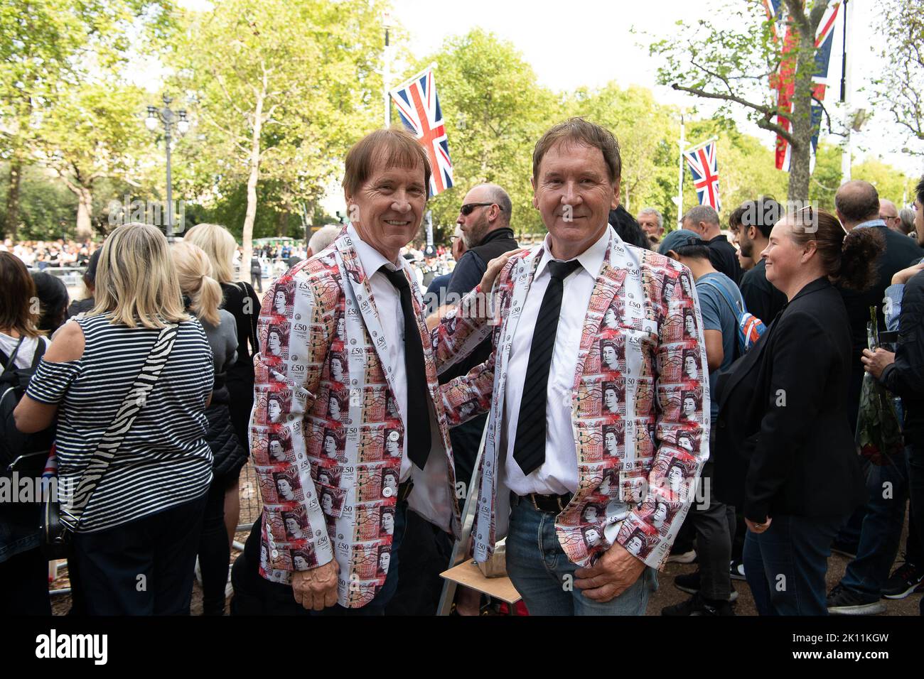 London, UK. 14th September, 2022. John Griffith and Richard Griffith ...