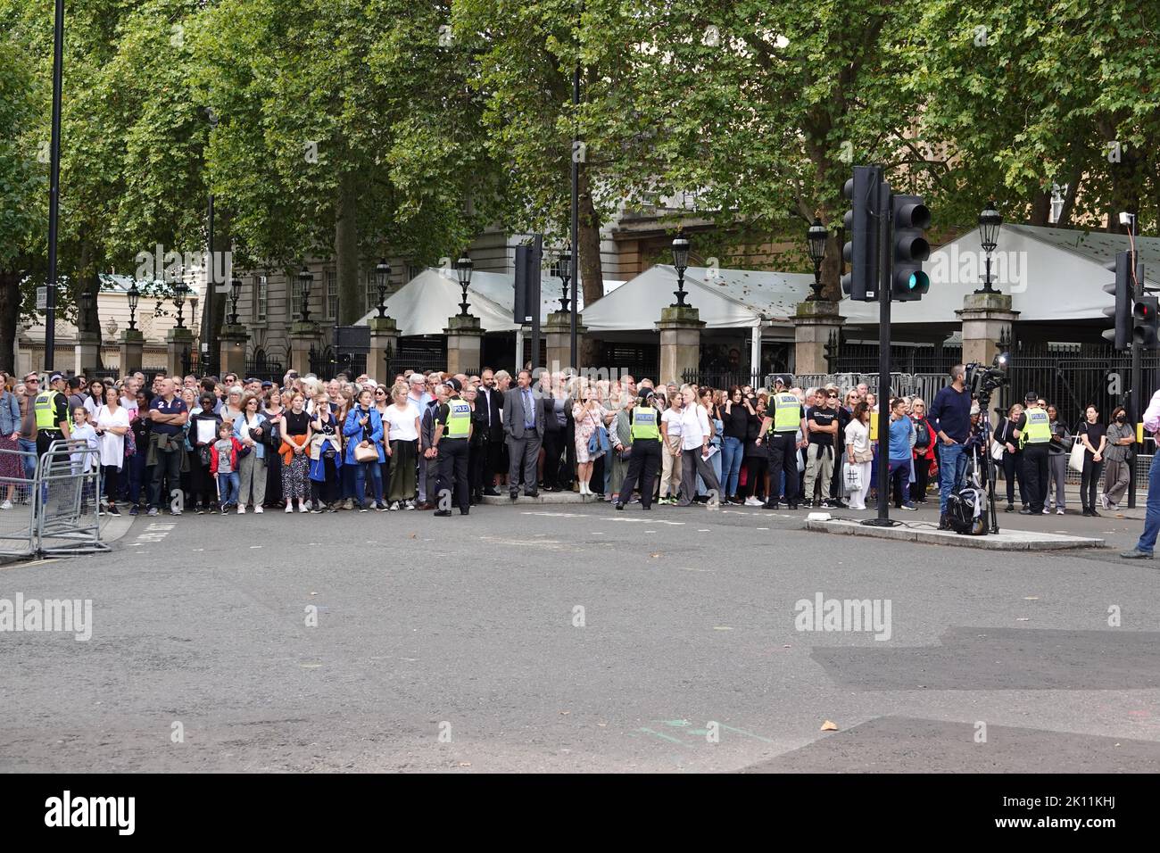 London, UK. 14th September 2022. The death of Queen Elizabeth II ...