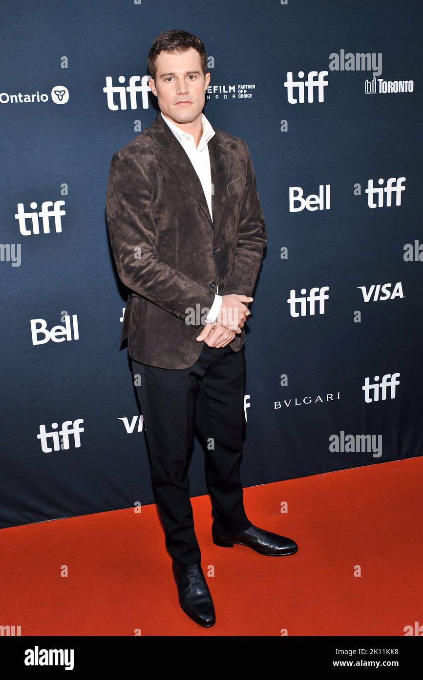 13 September 2022 - Toronto, Ontario, Canada - Jake Picking. 2022 ...