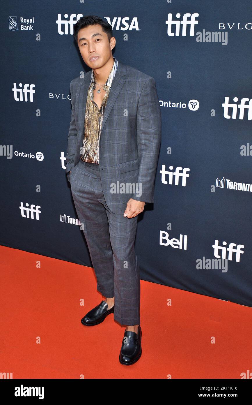 13 September 2022 - Toronto, Ontario, Canada - Kevin Tran. 2022 Toronto ...