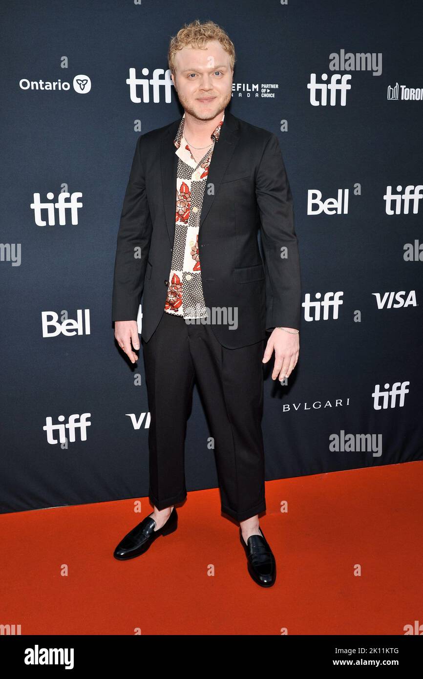 13 September 2022 - Toronto, Ontario, Canada - Joe Adler. 2022 Toronto ...
