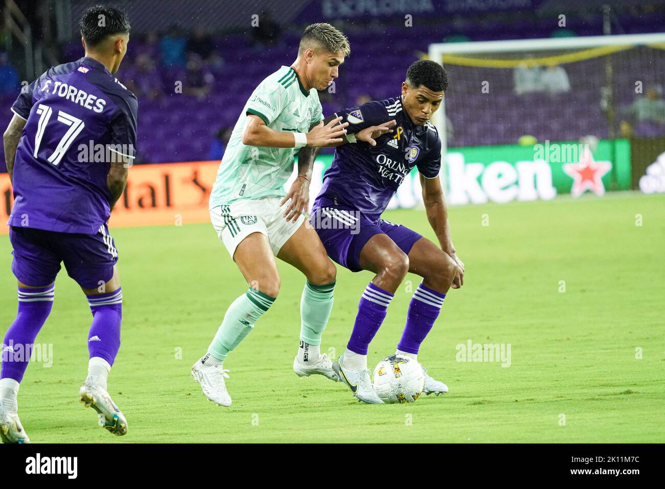 Orlando, Florida, USA, September 14, 2022, Orlando City SC Midfielder ...
