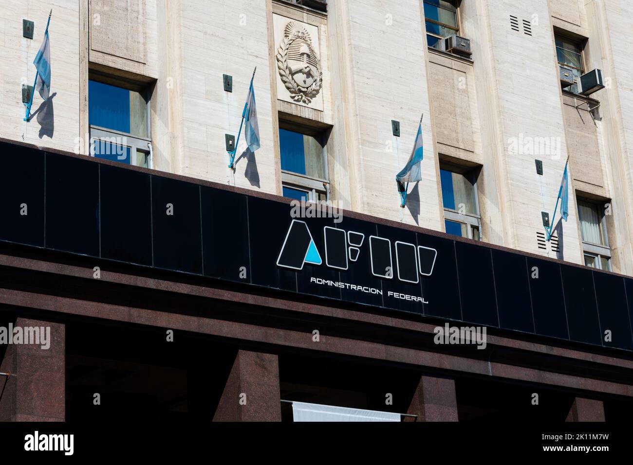 Buenos Aires, Argentina. September 04, 2022. Federal Administration of ...